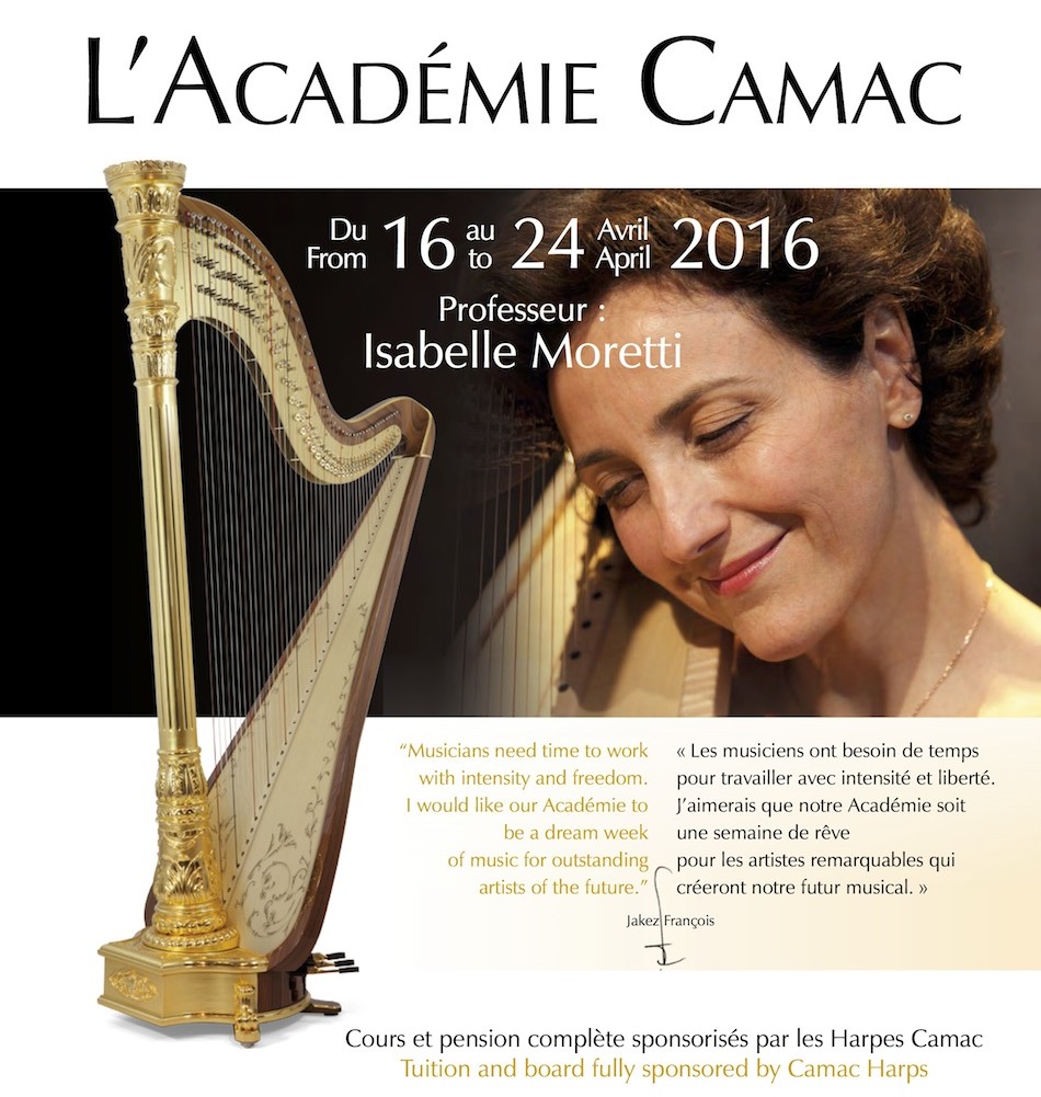 L'Académie Camac 2016 - Camac Harps