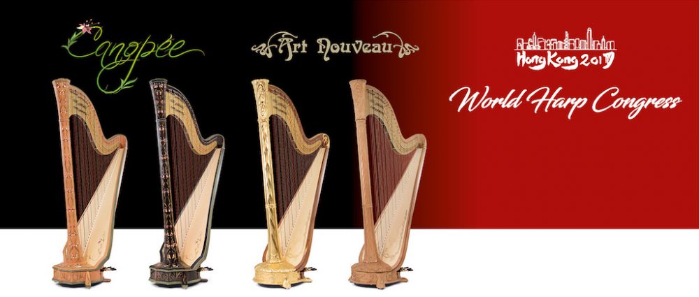 World Harp Congress 2017: Monday, July 10th - Camac Harps