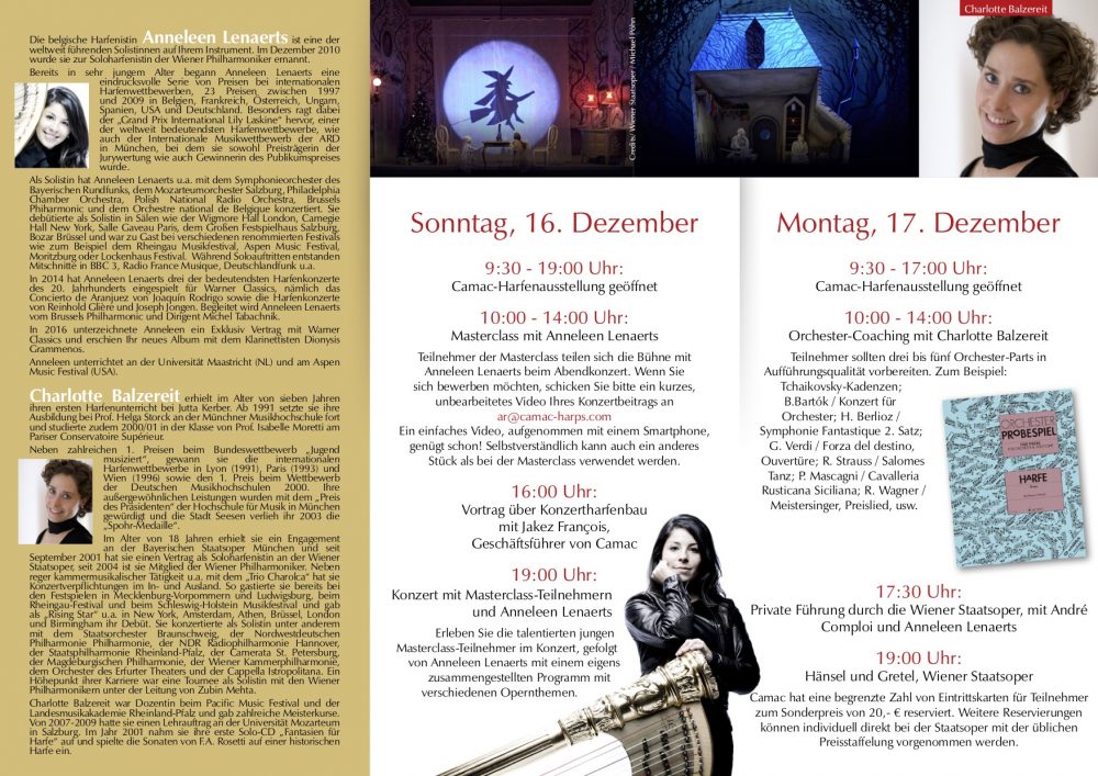 Christmas in Vienna - Camac Harps