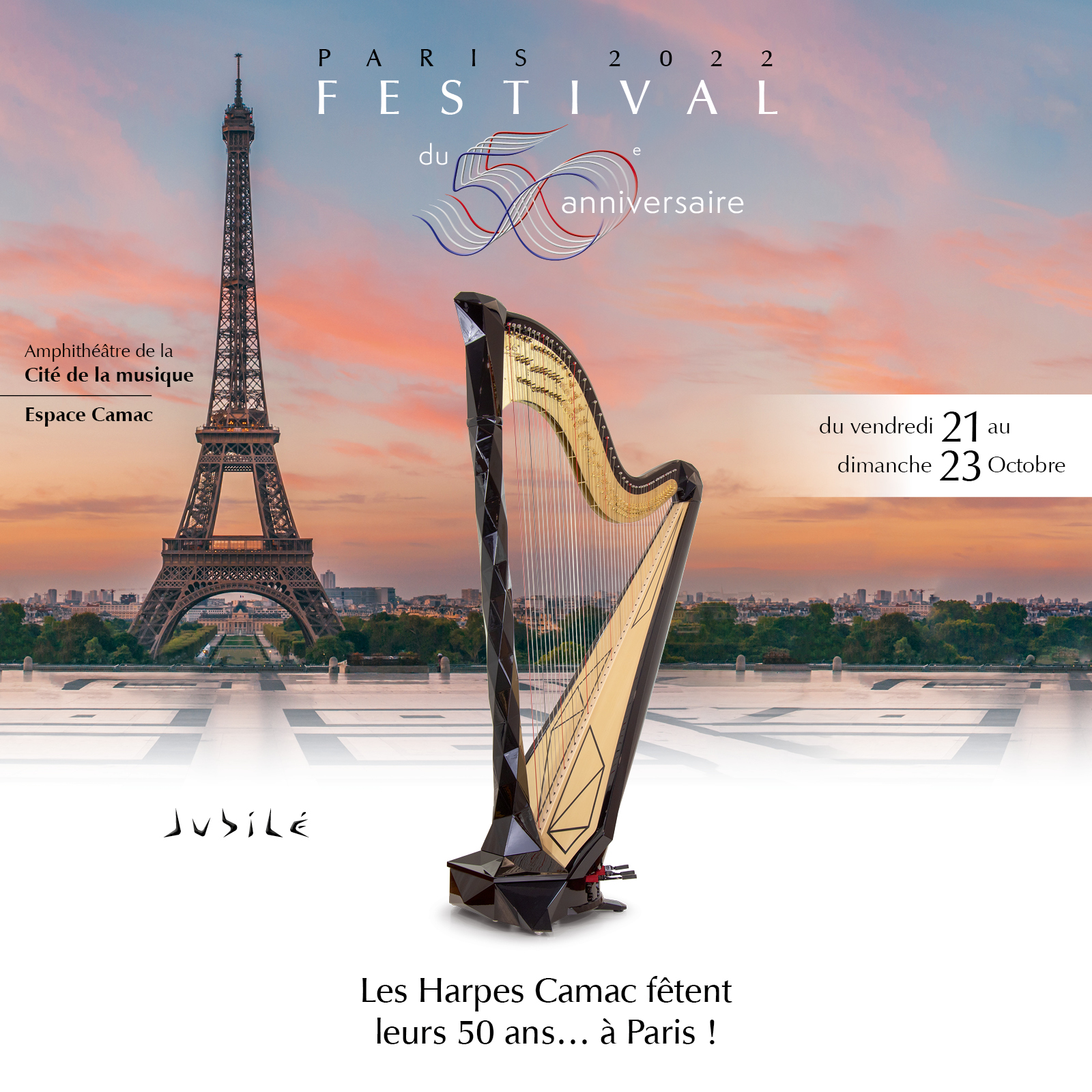 Camac’s 50th anniversary festival…in Paris! | October 21-23, 2022