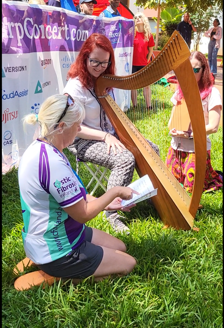 Siobhan Brady and the Highest Harp Project: harping above the clouds ...