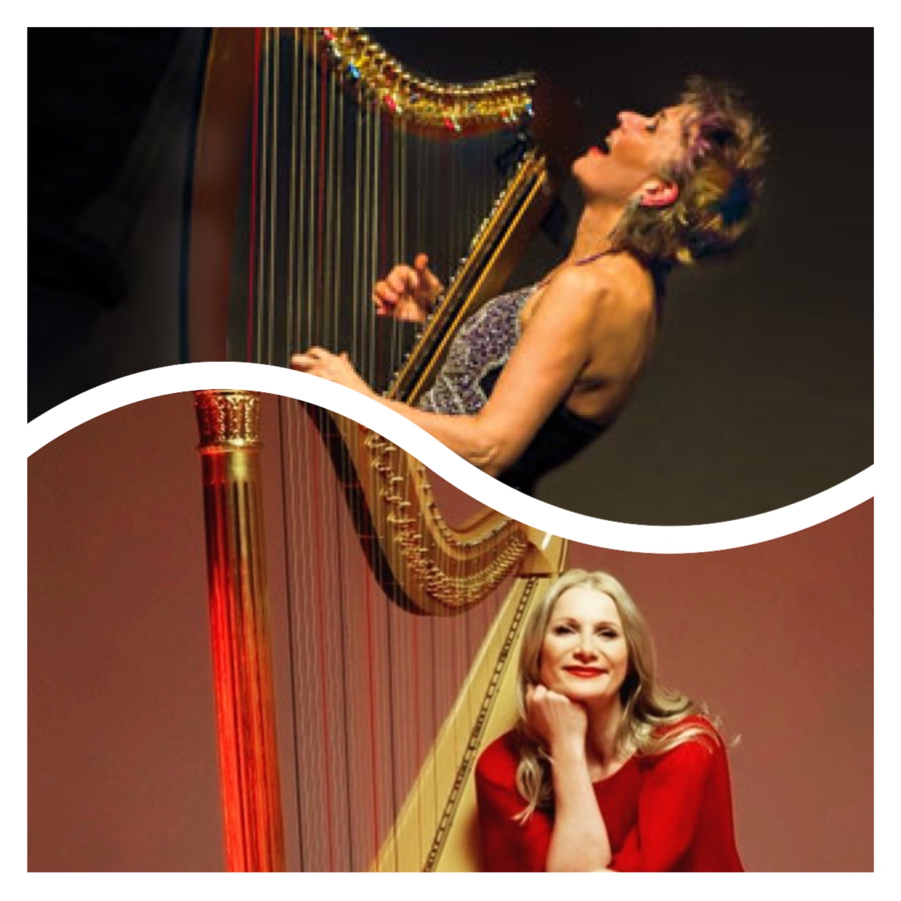 A different dimension: 2HipHarps on Stage - Camac Harps