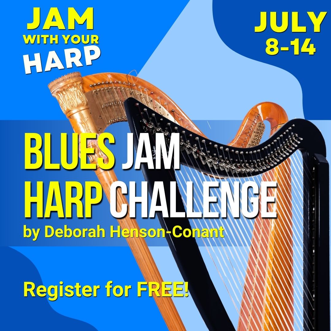 Deborah Henson Conant: 5-day Blues Jam Harp Challenge - Camac Harps