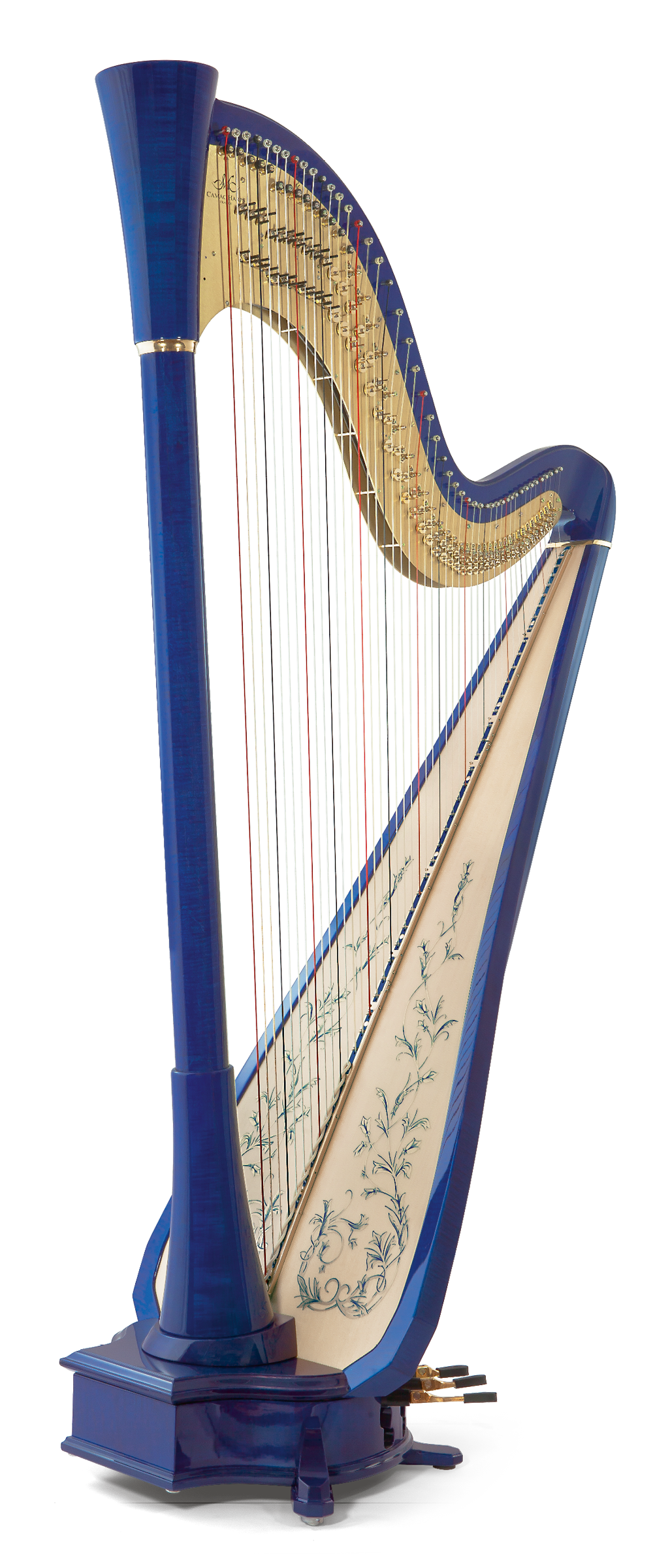 The Big Blue | Electric Pedal Harp | Camac Harps
